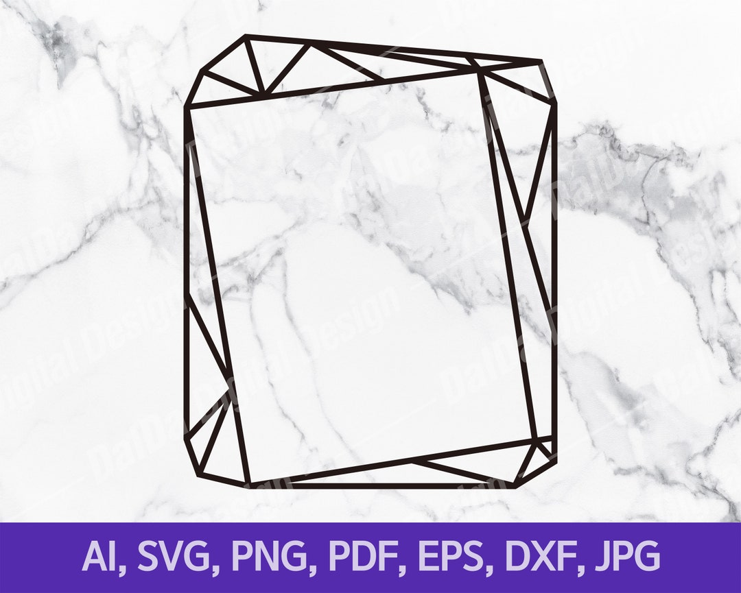 Square Frame Svg,rectangle Frame Svg,square Svg,geometric Square Cricut ...