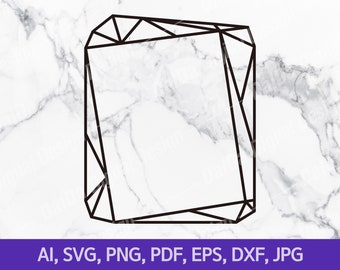 Split Square Svg Split Frame Svg Square Svg Square - Etsy