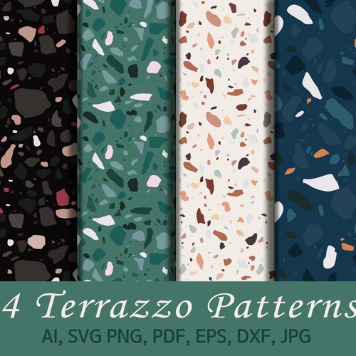Terrazoo Patterns SVG Bundle Digital Download Background - Etsy