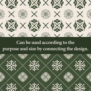 Tile Textured Svg Bundle 6, 9 Set, Seamless Pattern, Digital Download ...