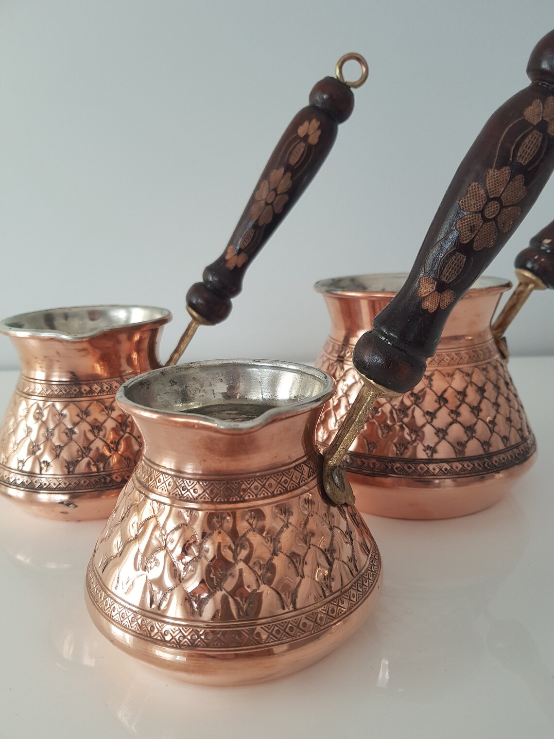 Traditional Copper Turkish Coffee Pot Best Quality Copper Etsy traditional-copper-turkish-coffee-pot-best-quality-copper-etsy