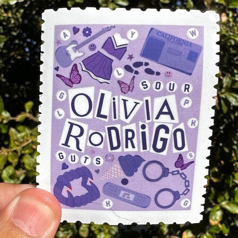 Olivia Rodrigo Stickers - Etsy