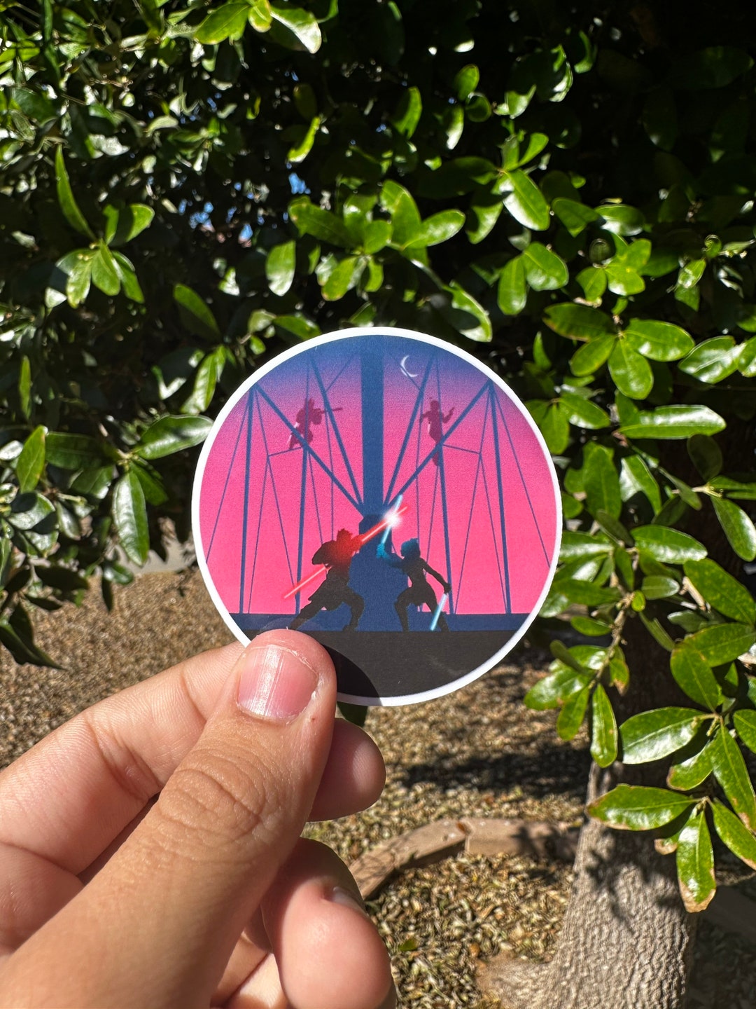 Clone Wars Sticker | Maul Vs Ahsoka | Mandalore Sticker | Darth Maul ...