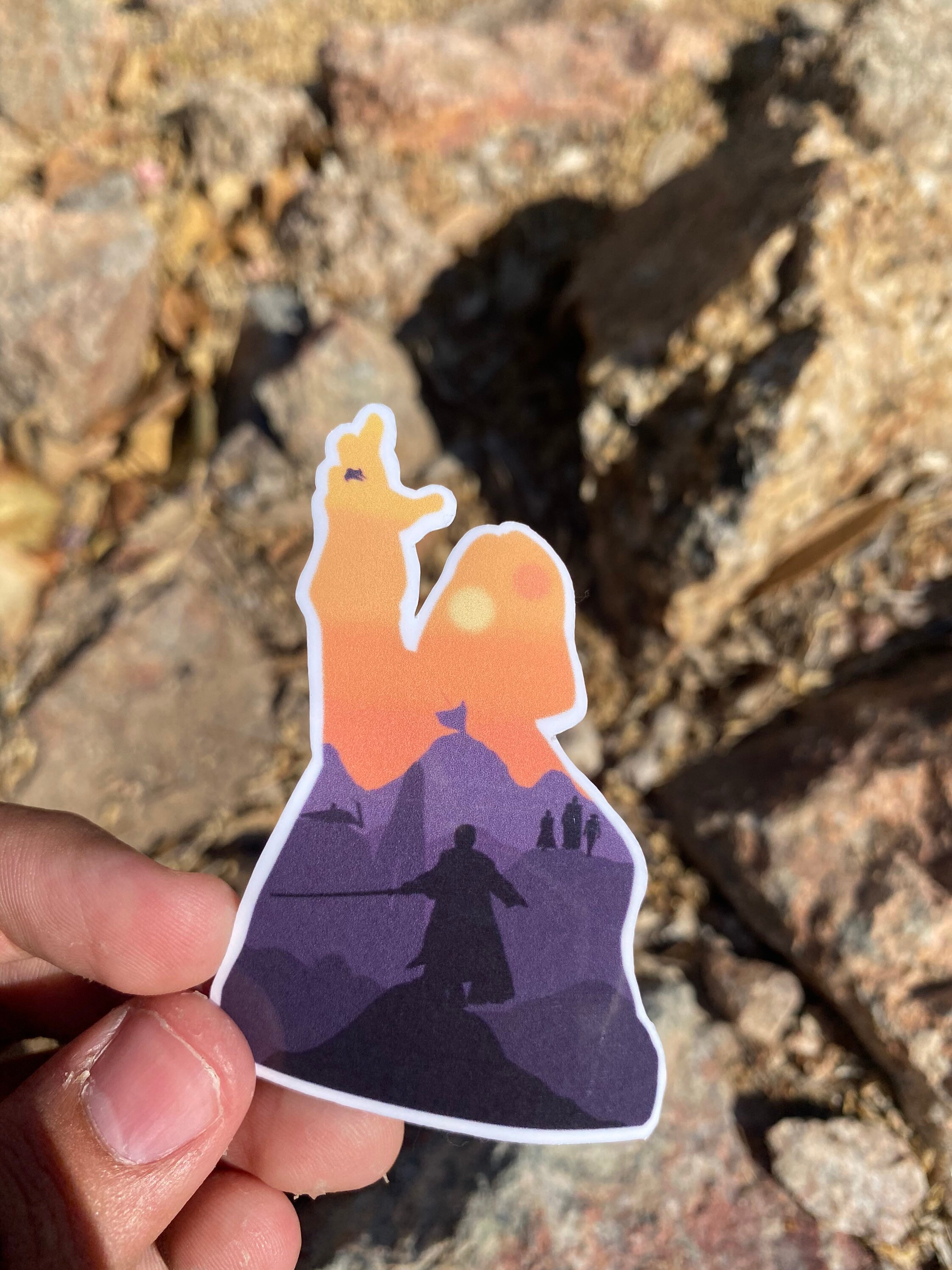 Obi-wan Kenobi Sticker Kenobi Kenobi Sticker clone Wars - Etsy