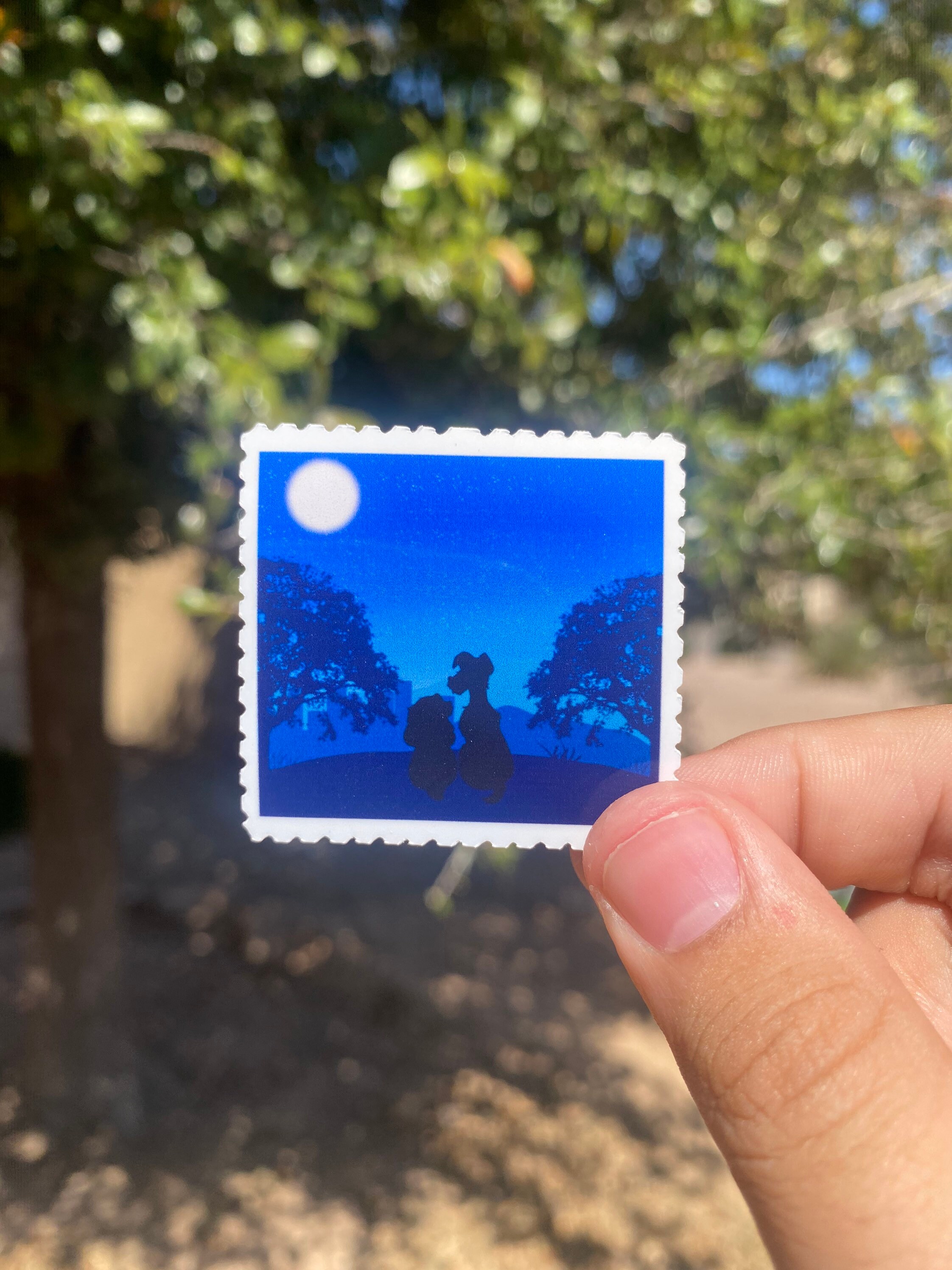 Disney Stamp Sticker Postage Stamp Sticker Disney Sticker - Etsy