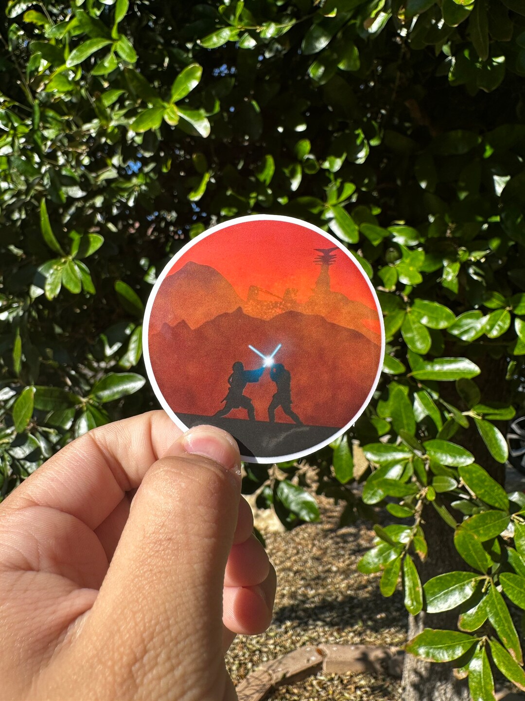 Clone Wars Sticker | Anakin Vs Obi Wan Kenobi | Anakin Skywalker ...