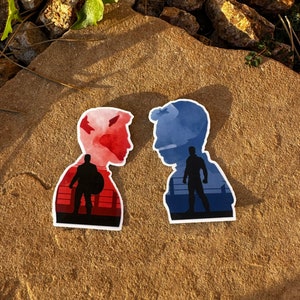Captain America Sticker Marvel Sticker Steve Rogers Sticker Bucky ...