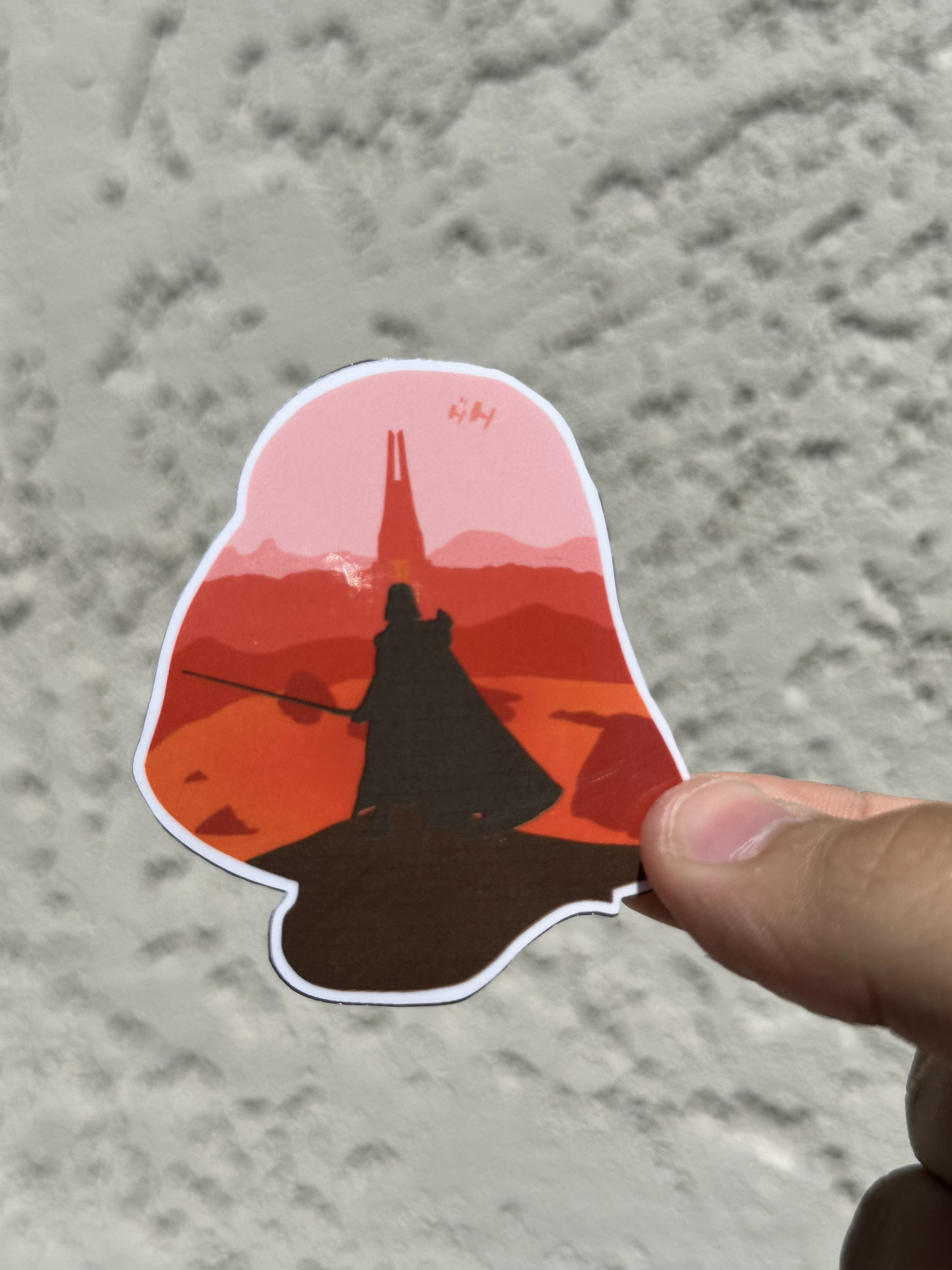 Darth Vader Sticker Darth Vader A New Hope Sticker - Etsy