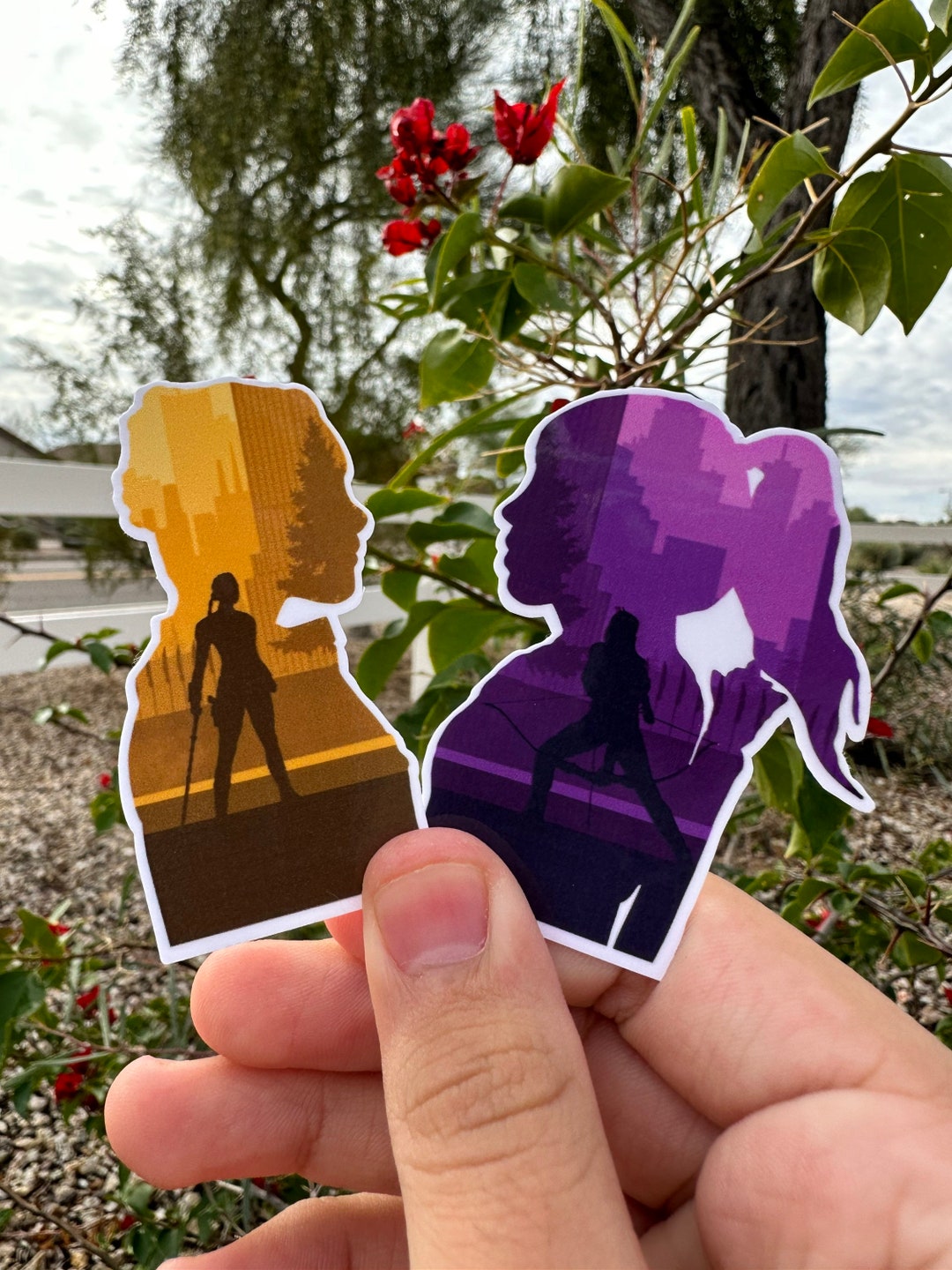 Hawkeye Sticker Marvel Sticker Yelana Belova Sticker Kate Bishop ...