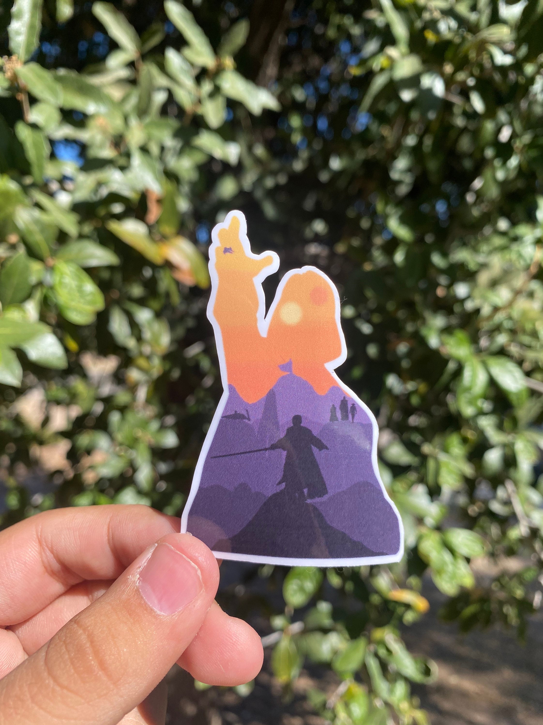 Obi-wan Kenobi Sticker Kenobi Kenobi Sticker clone Wars - Etsy