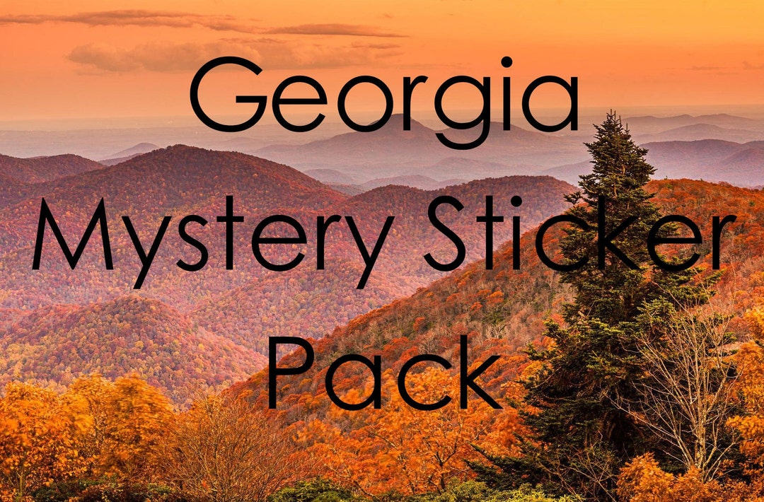 Georgia Sticker Pack | Sticker Bundle | Vinyl Stickers | Laptop Journal ...
