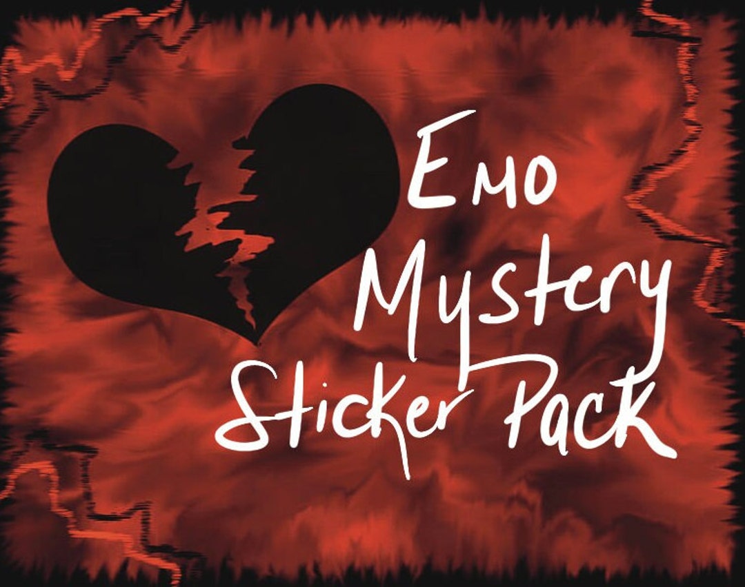 Mystery Emo Music Stickers You Choose Bundle Size Laptop Journal Emo ...