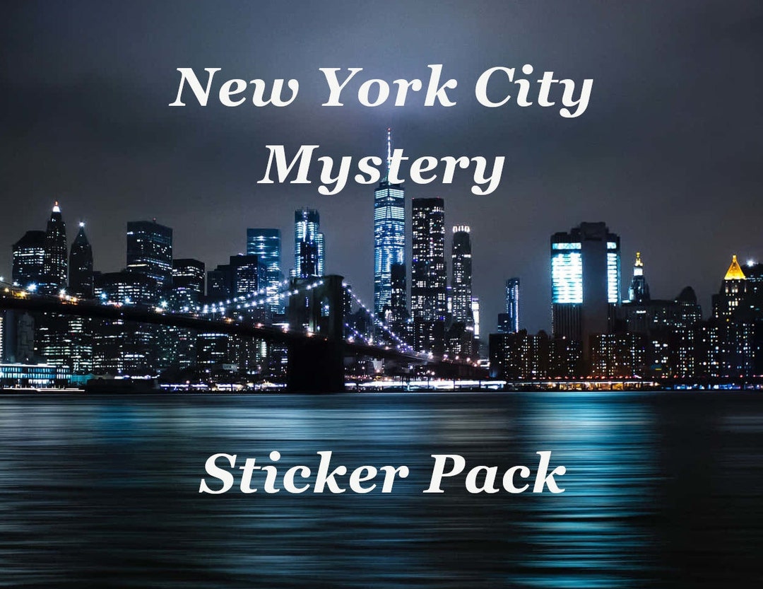NYC Stickers | New York City Sticker Pack | Sticker Bundle | Vinyl ...