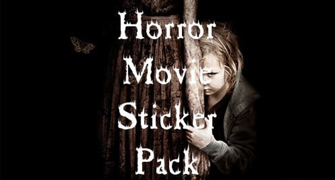 Horror Movies Sticker Pack | Laptop Stickers | Journal Stickers ...