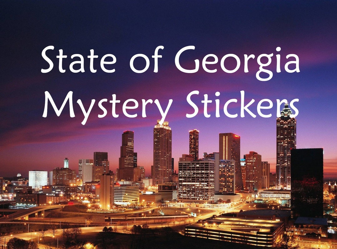 Georgia Sticker Pack State Sticker Bundle Vinyl Stickers Laptop Journal ...