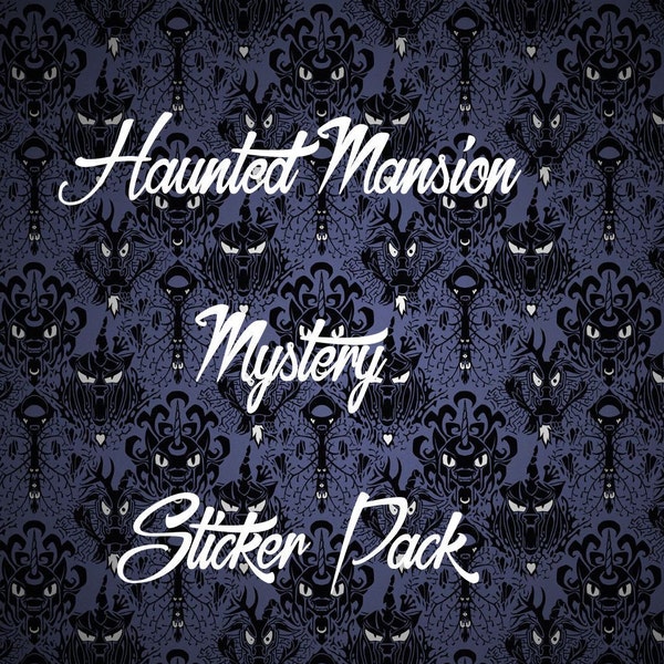 Haunted Mansion Sticker - Etsy