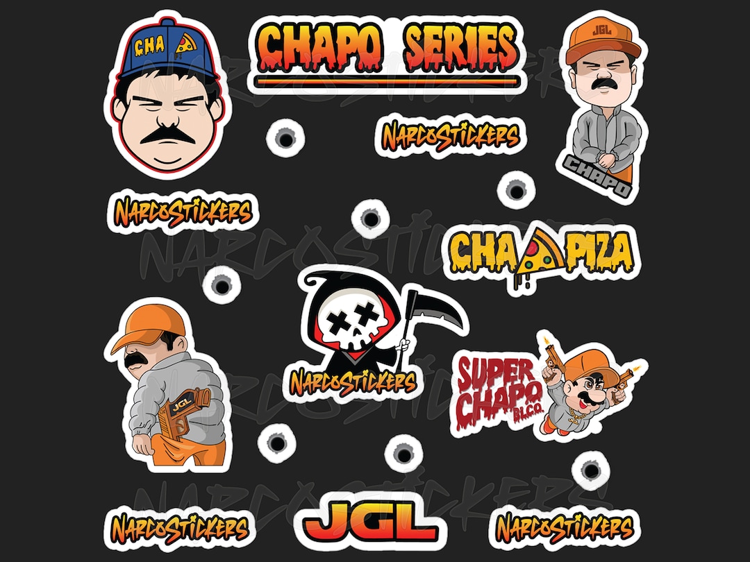 El Chapo Stickers Chapo Bros Stickers Chapo Brothers - Etsy