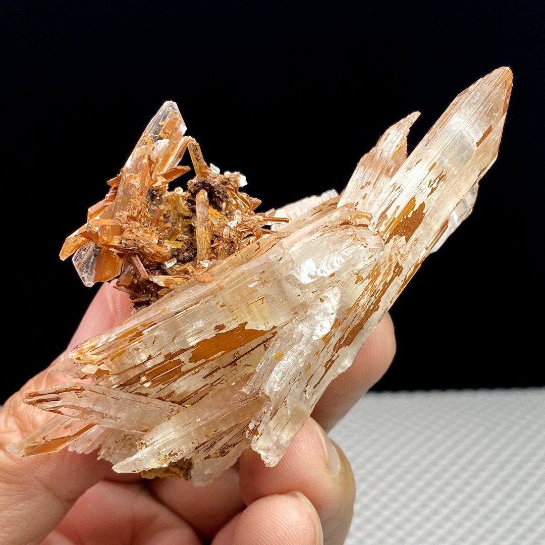 Natural Raw Selenite Crystal,rare Natural Rough Selenite Cluster,raw ...