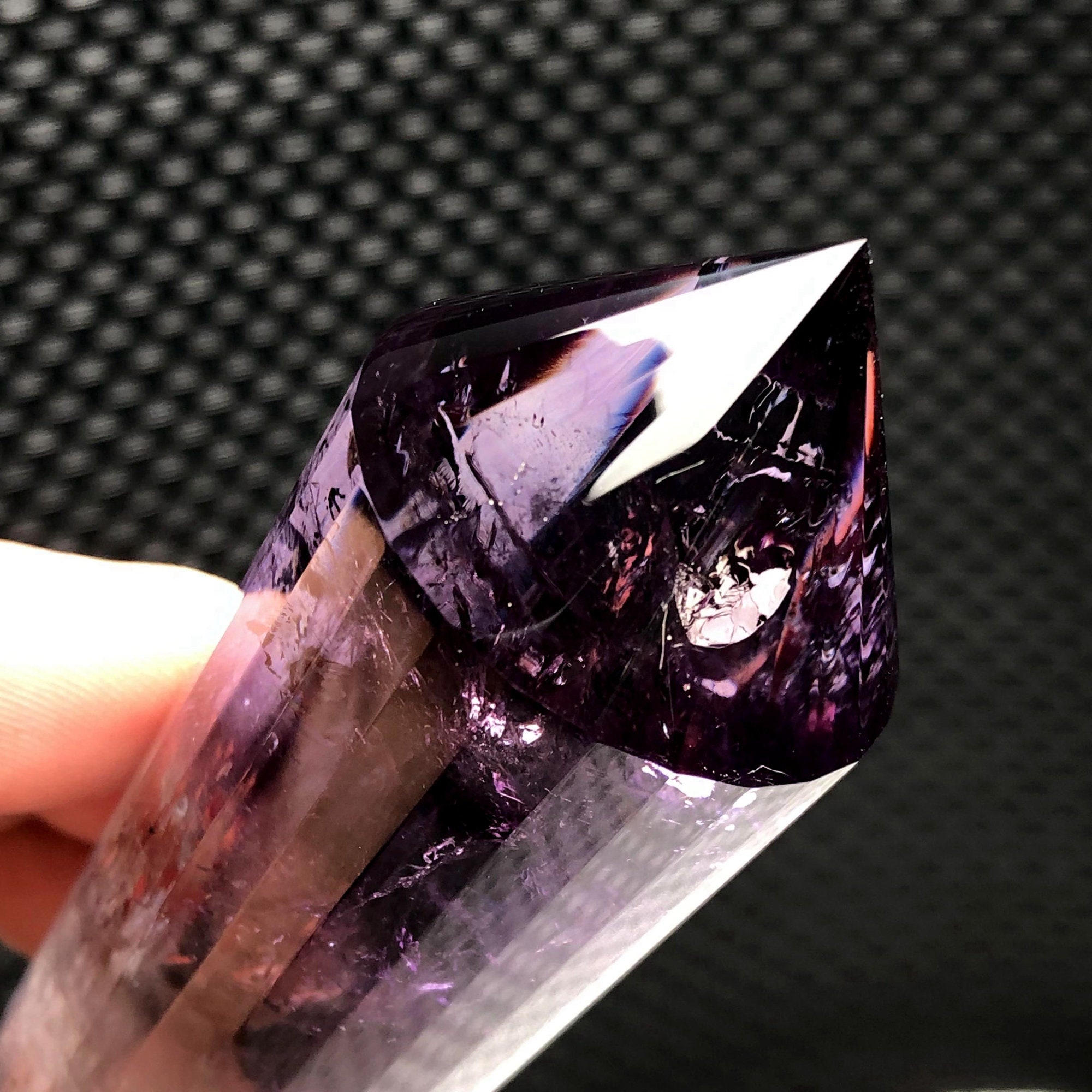 4.37natural Smoky Amethyst Quartz Crystal - Etsy