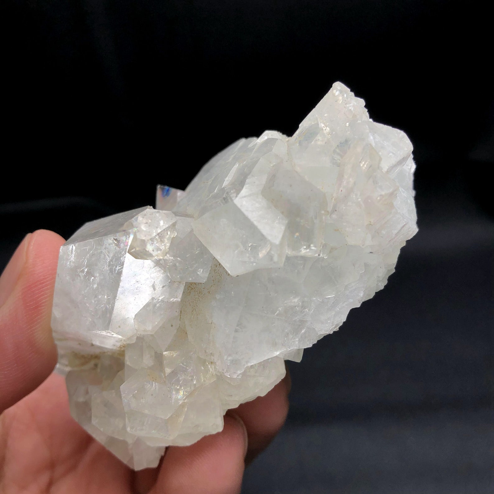 Clear White Apophyllite Cluster Mineral Specimenunique Raw - Etsy