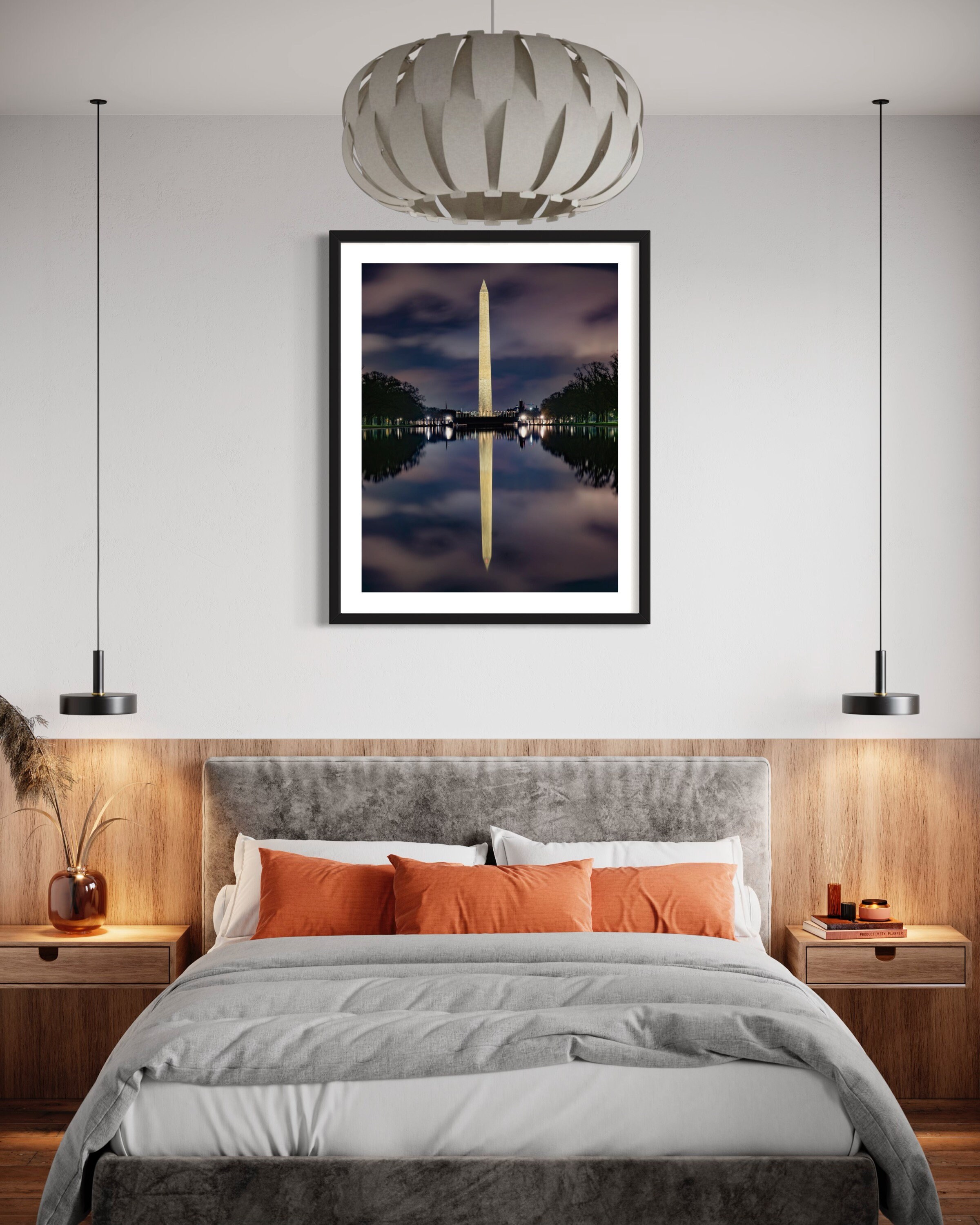 Washington Monument Reflection Pool Photograph From the Lincoln ...