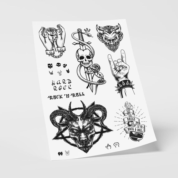 Black Metal Tattoo
