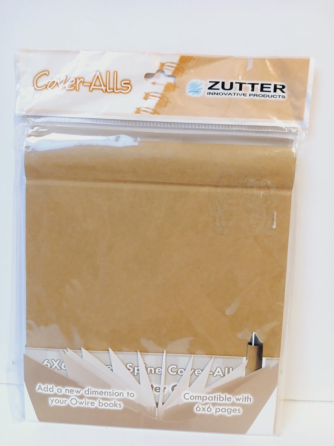 Zutter 6x6 Curved Spine Cover: DIY Bookbinding, Scrapbooks - Etsy