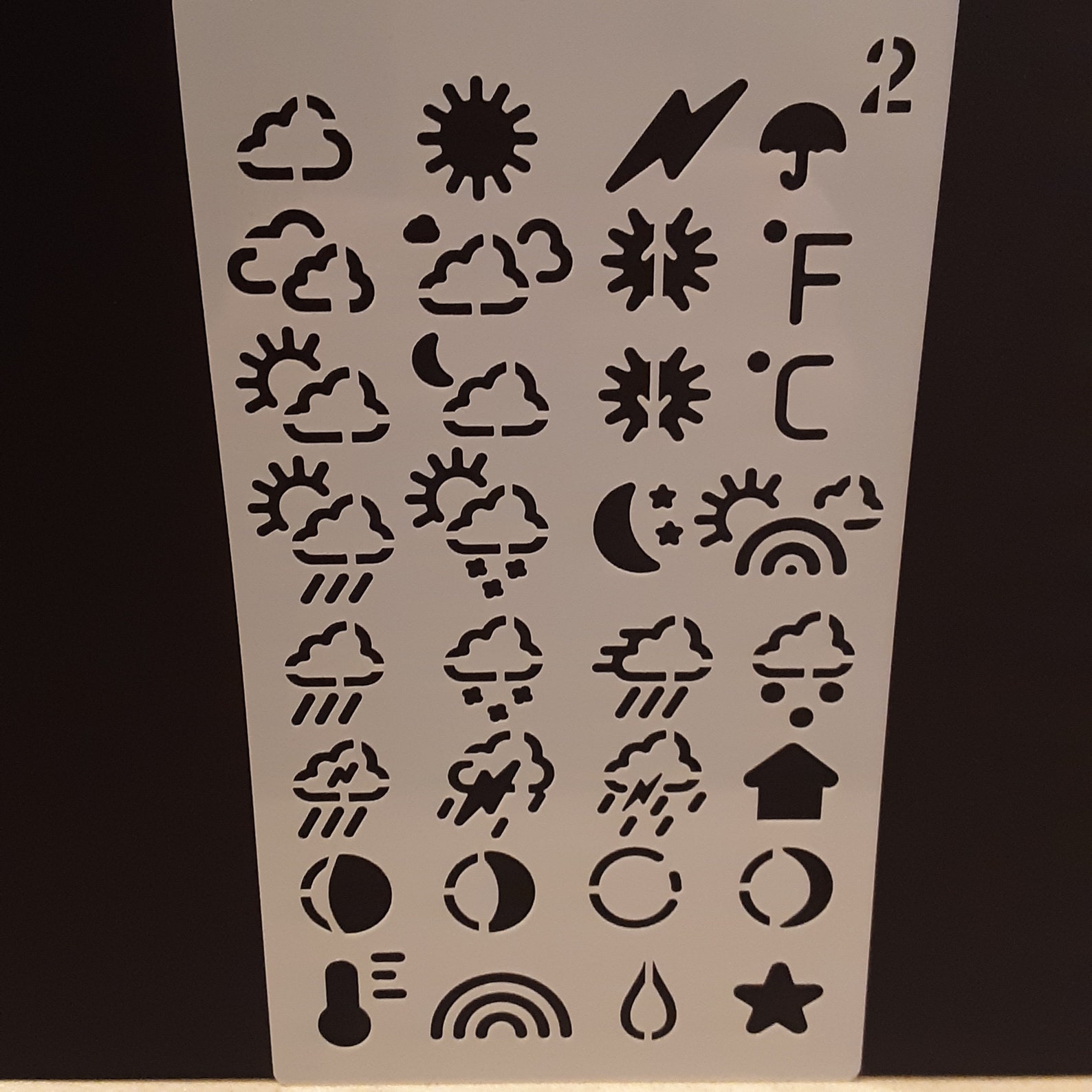 Pen Gear 8 Journal Stencils Day Stencils Icon Stencils | Etsy