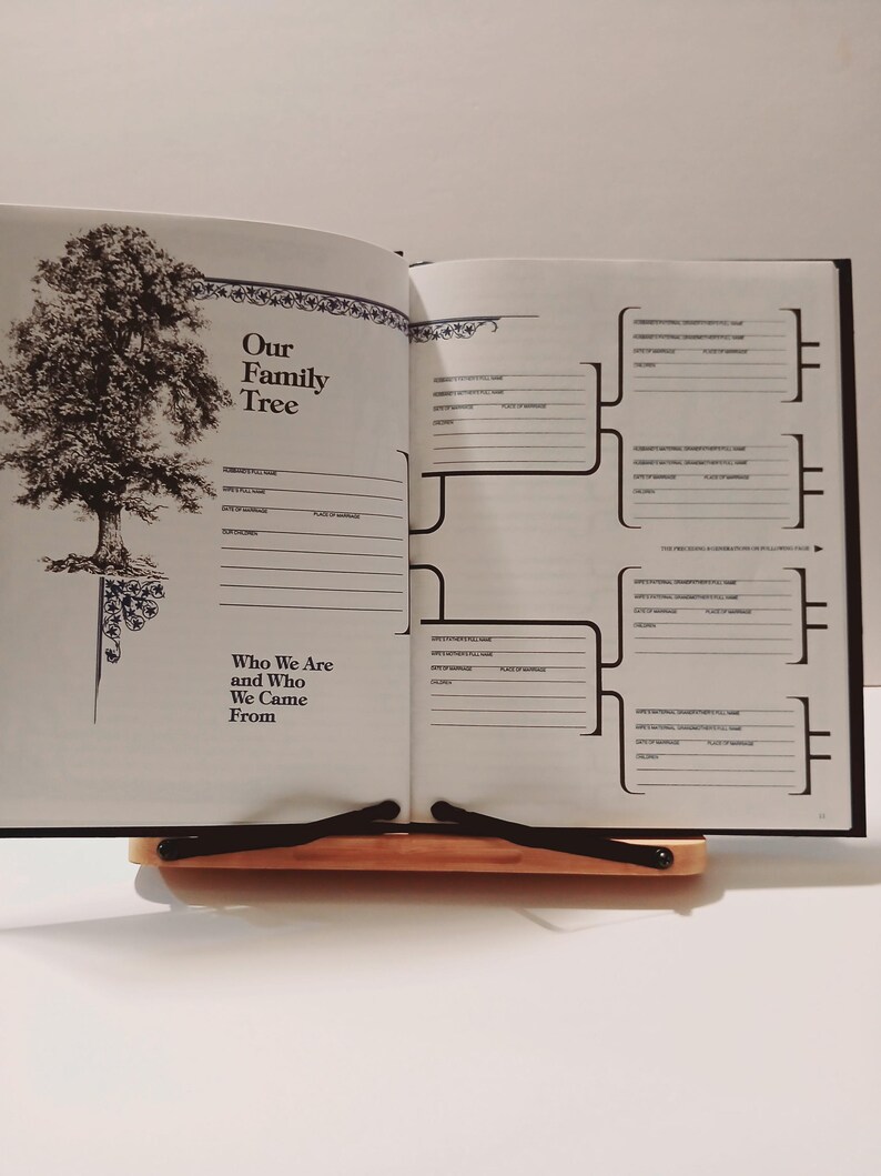 Vintage Our Family Tree: A History of Our Family – Preserve Your Family ...
