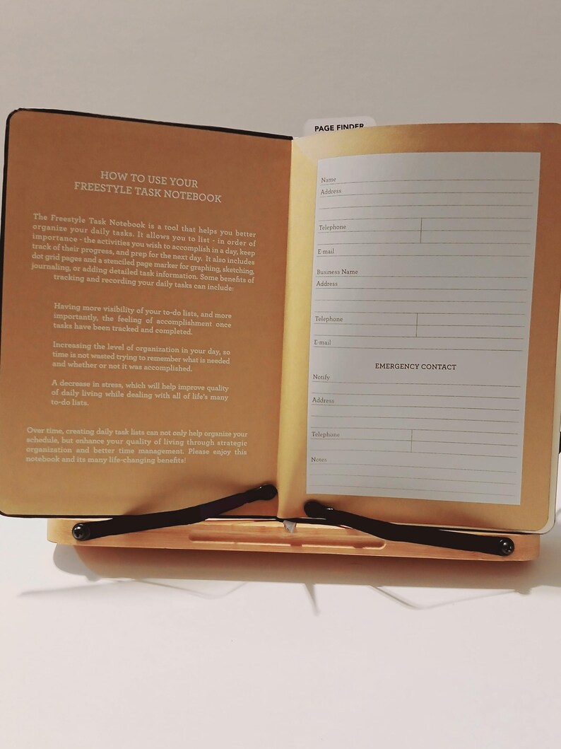 Freestyle Tasks: A Notebook for Organizing and Tracking Lifes Tasks - Etsy