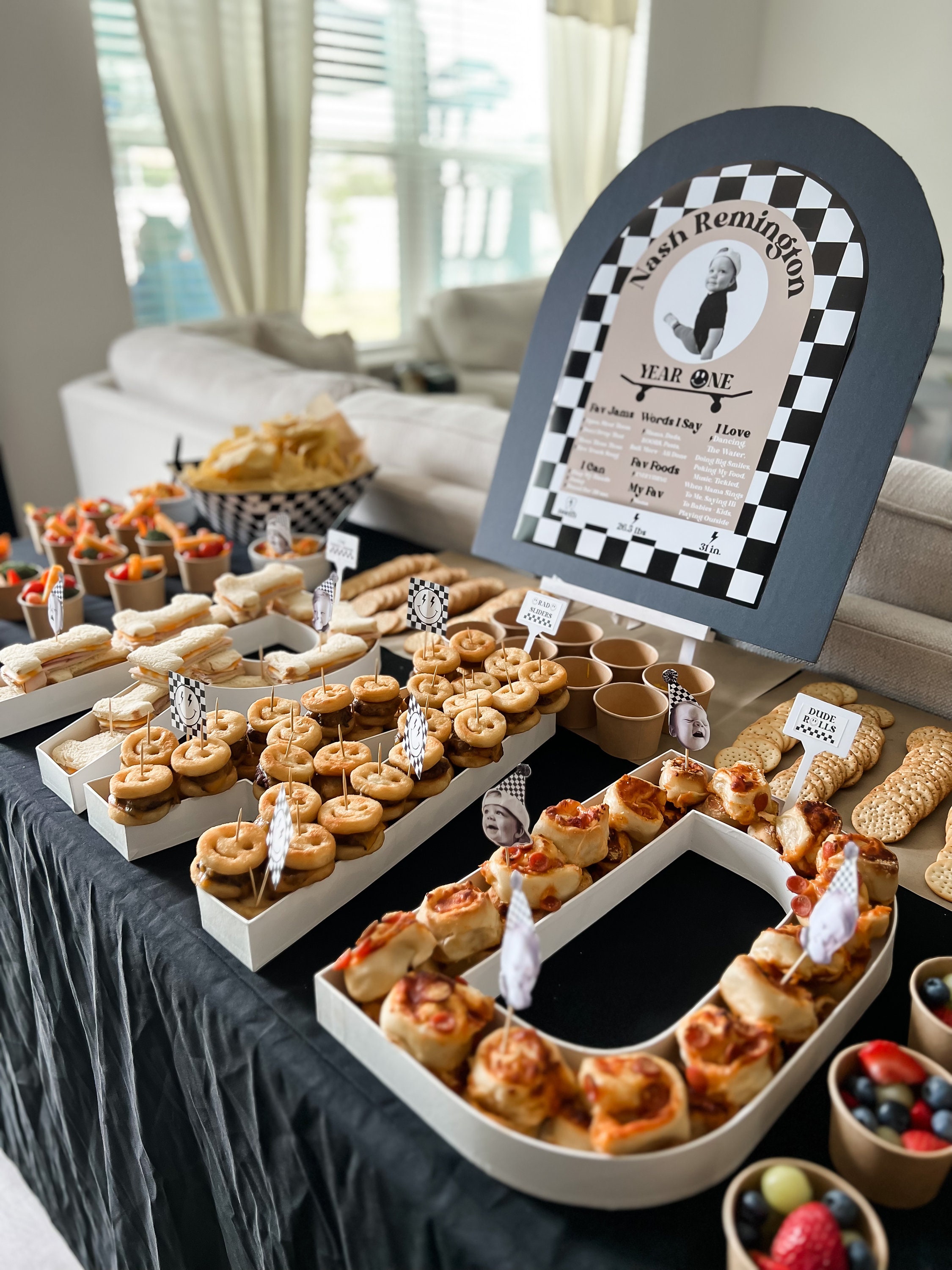 One Rad Dude | 1st Birthday Milestone | Boy First Birthday | Rad Dude ...