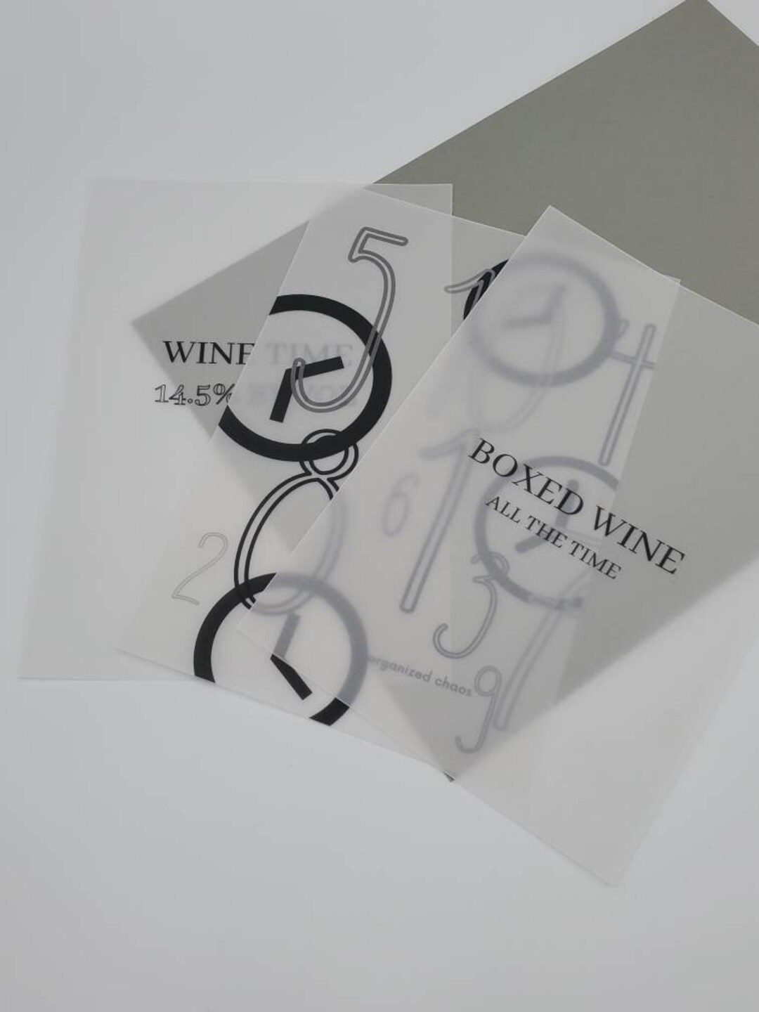 Vellum Dashboard Inserts With Mom Life Quotes, Set of 3 - Etsy