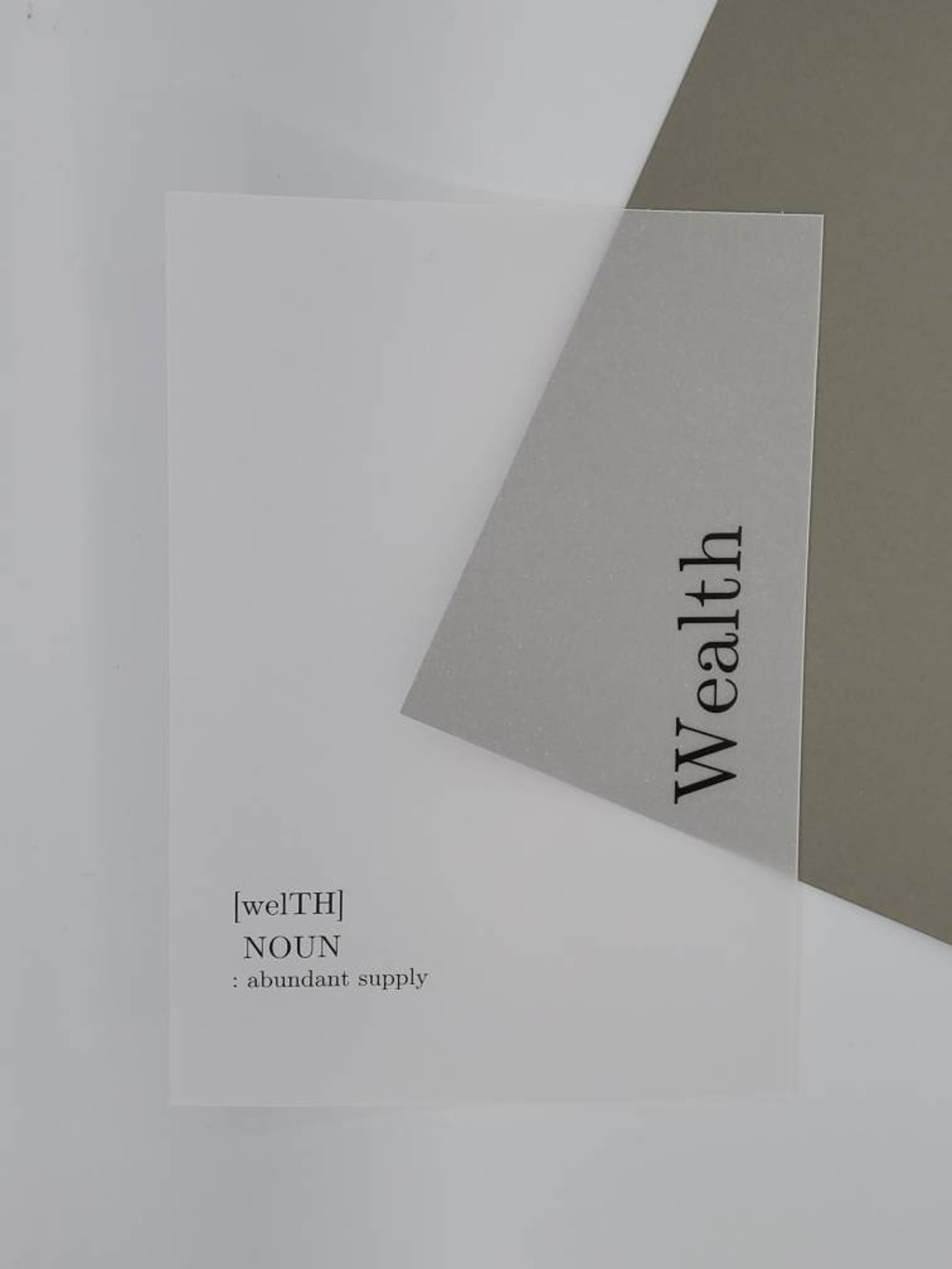 Wealth Definition Social Awareness Vellum Planner Insert Dashboard ...