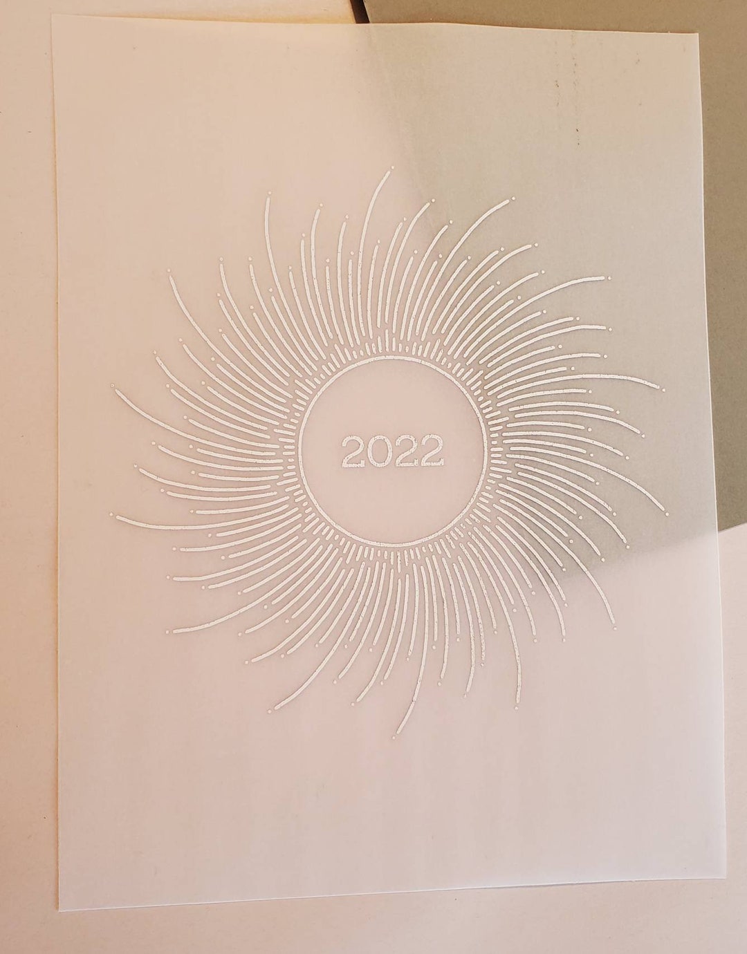 2025 Yearly Cover Vellum Dashboard - Etsy