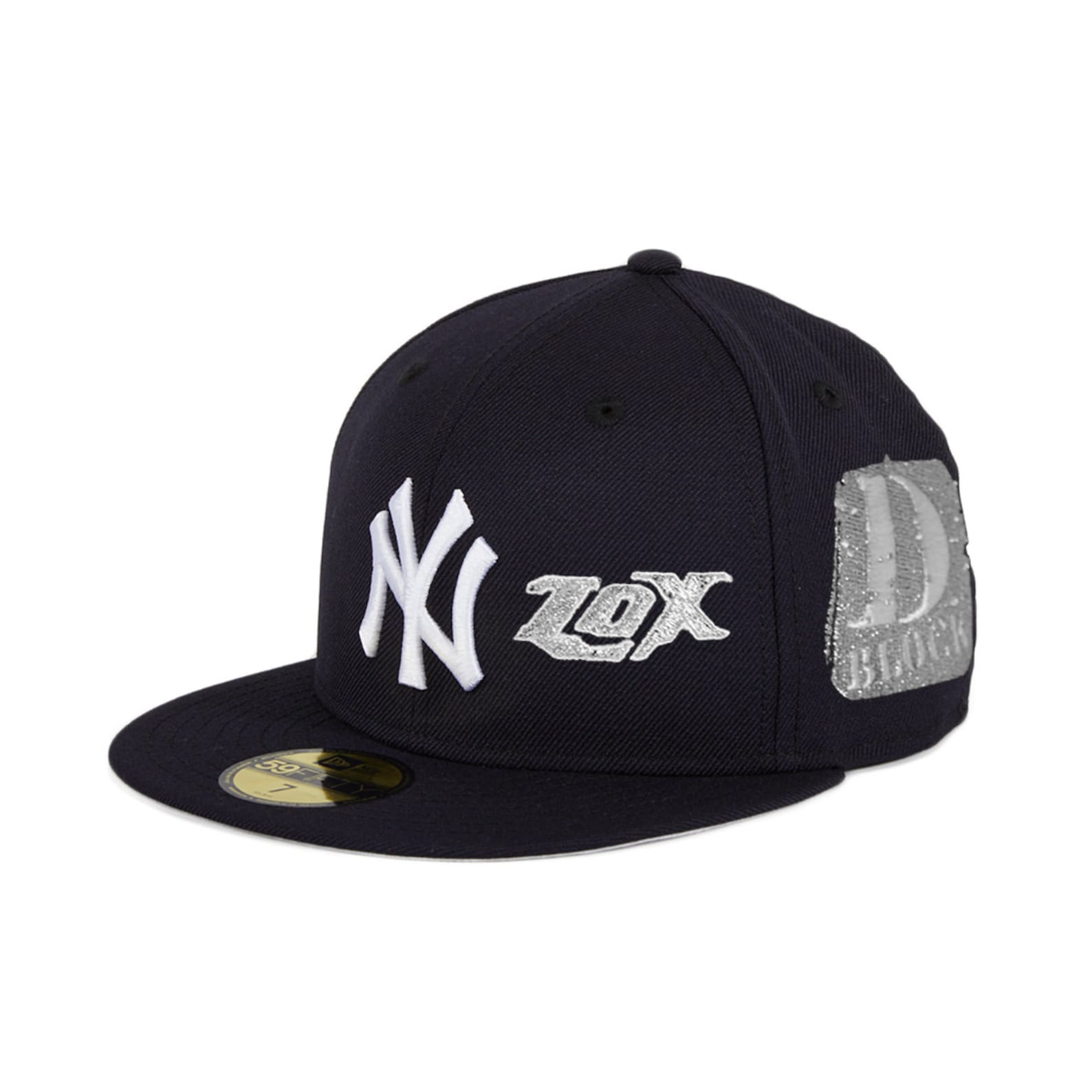 LOX New York Yankees 59FIFTY New Era Fitted D Block Bad Boy Ruff Ryders ...