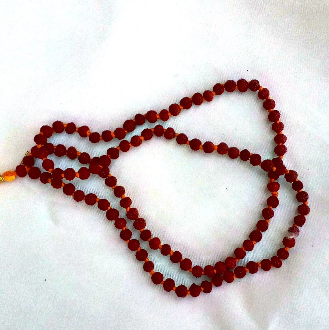 Rudraksha Mala, Rudraksha Om Rudraksh Japa Mala, Genuine 5 Mukhi Faces ...