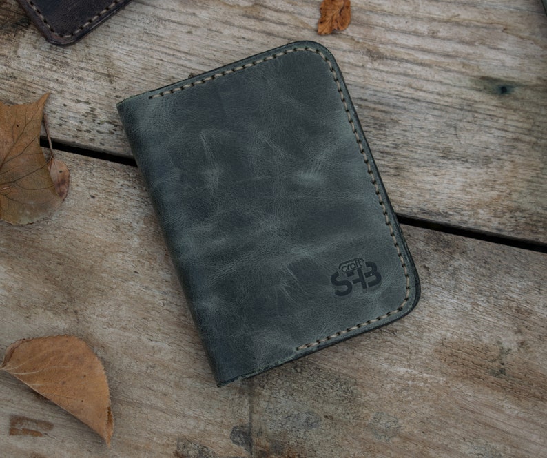 Personalized Gifts, Credit Card Holder, Custom Wallet, Vertical Leather ...