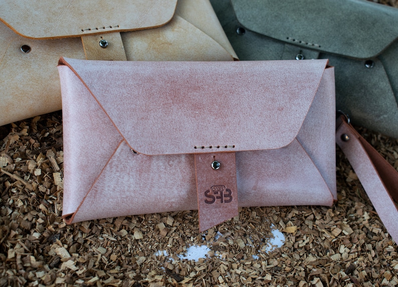 Cash Envelope Wallet, Leather Envelope Wallet, Money Envelope ...