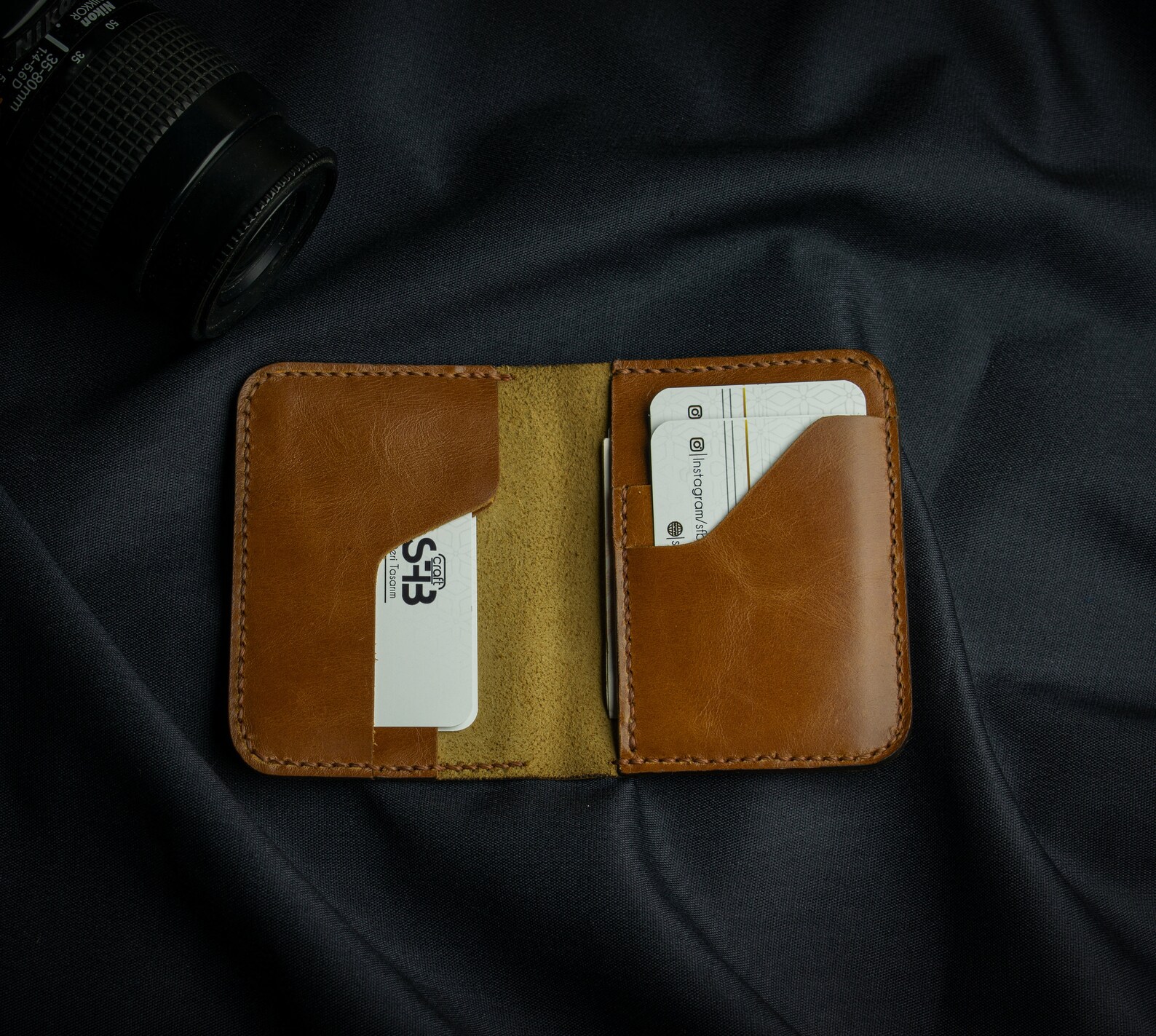 Personalized Gifts, Credit Card Holder, Custom Wallet, Vertical Leather ...