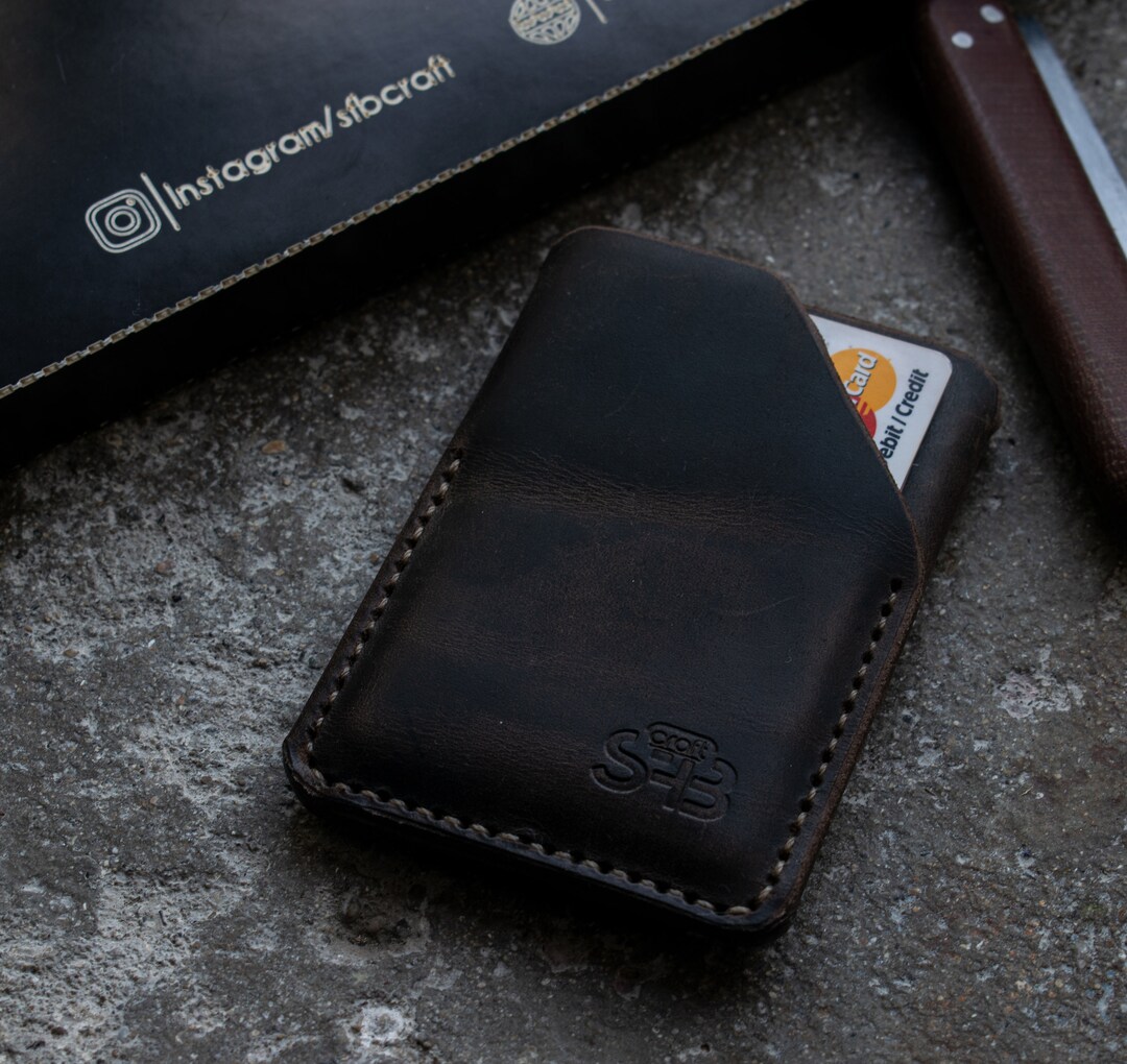 Credit Card Holder, Vertical Leather Wallet, Business Card Holder ...