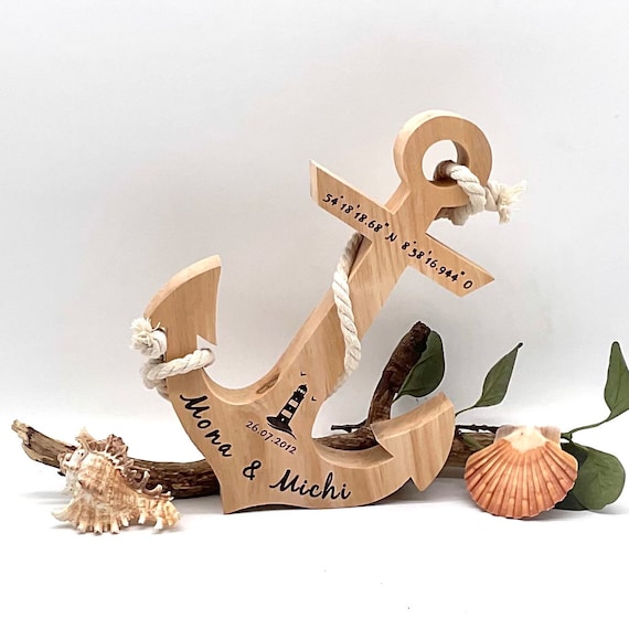 Anker Wanddekoration Aus Holz