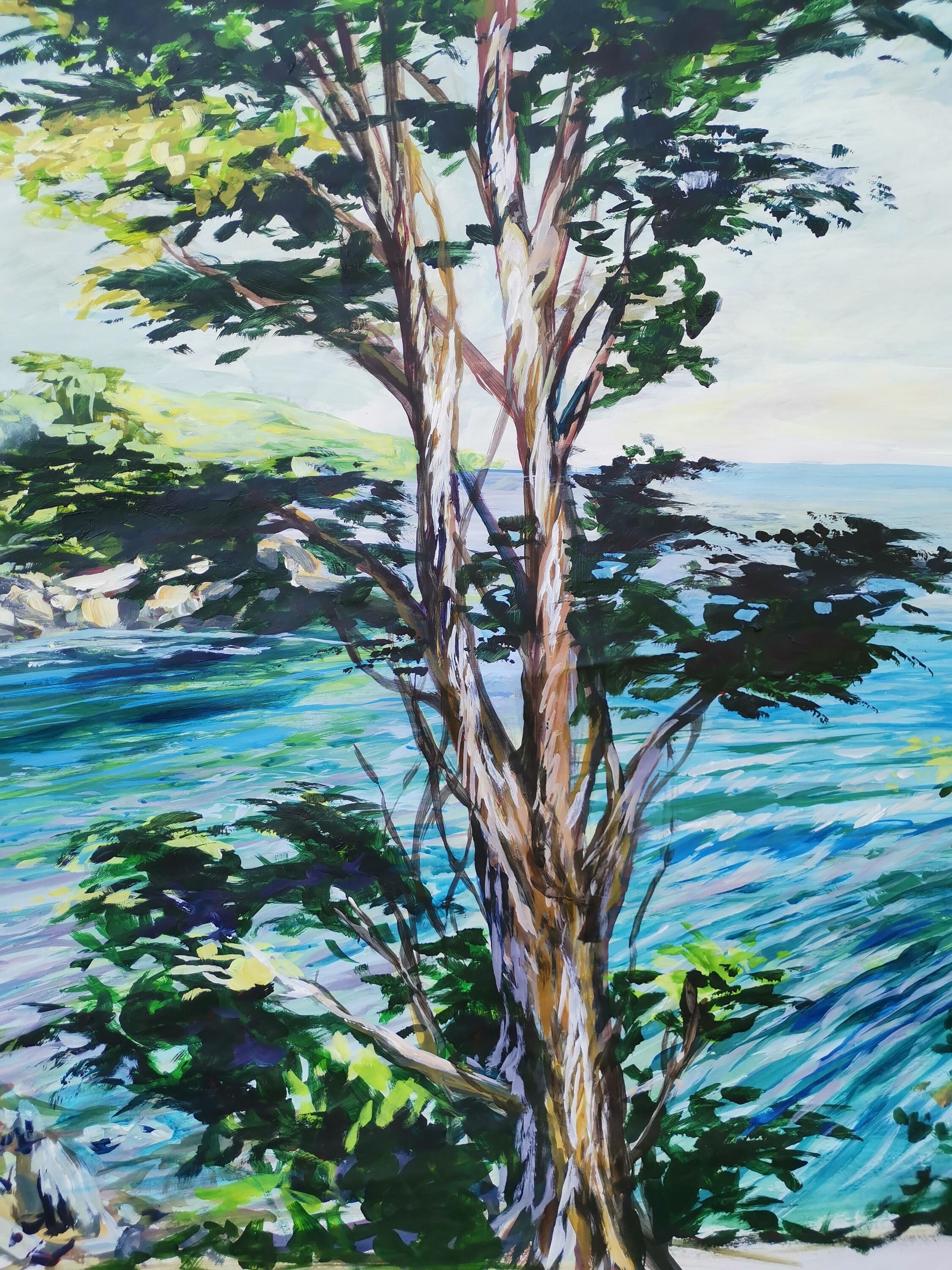Untitled Landscape Tree, the Cornish Series - Etsy