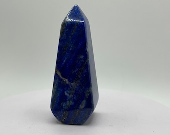 Beautiful Deep Color Lapis Lazuli With Pyrite Freeform/tower - Etsy
