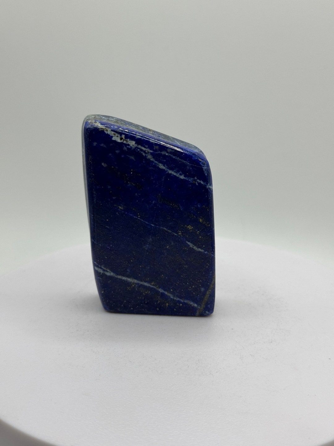 Beautiful Deep Color Lapis Lazuli With Pyrite Freeform/tower - Etsy