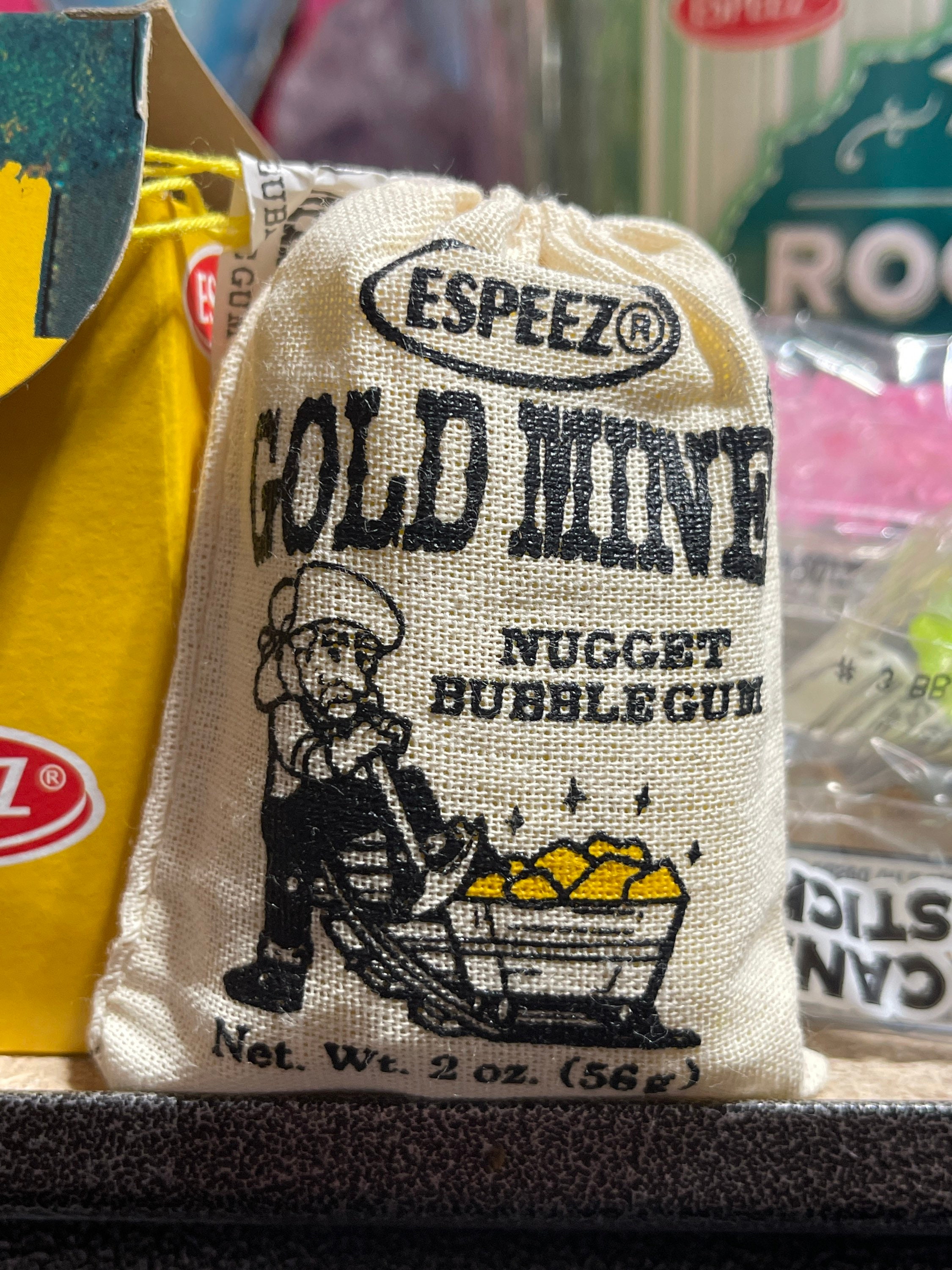 ROCK CANDY on A Stick and GOLD Mine Bubble Gum New Flavor - Etsy