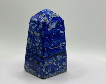 Beautiful Deep Color Lapis Lazuli With Pyrite Freeform/tower - Etsy