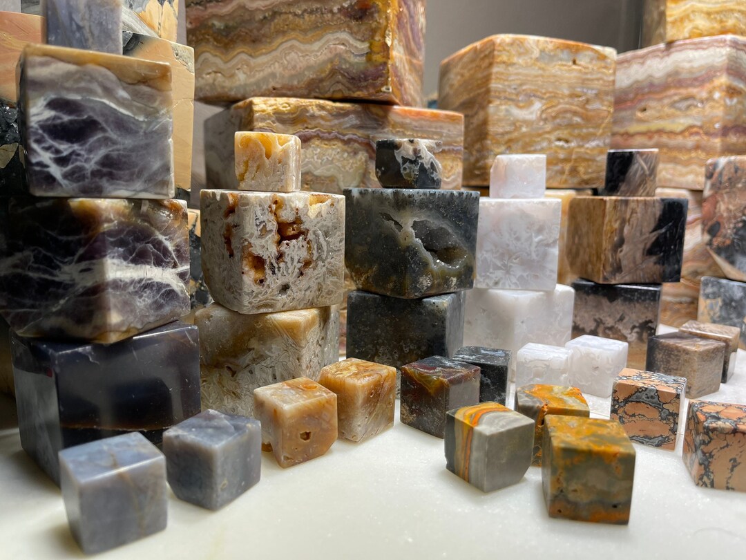 Cube Mystery Boxes! Various Minerals! NEW STONES TODAY - Etsy