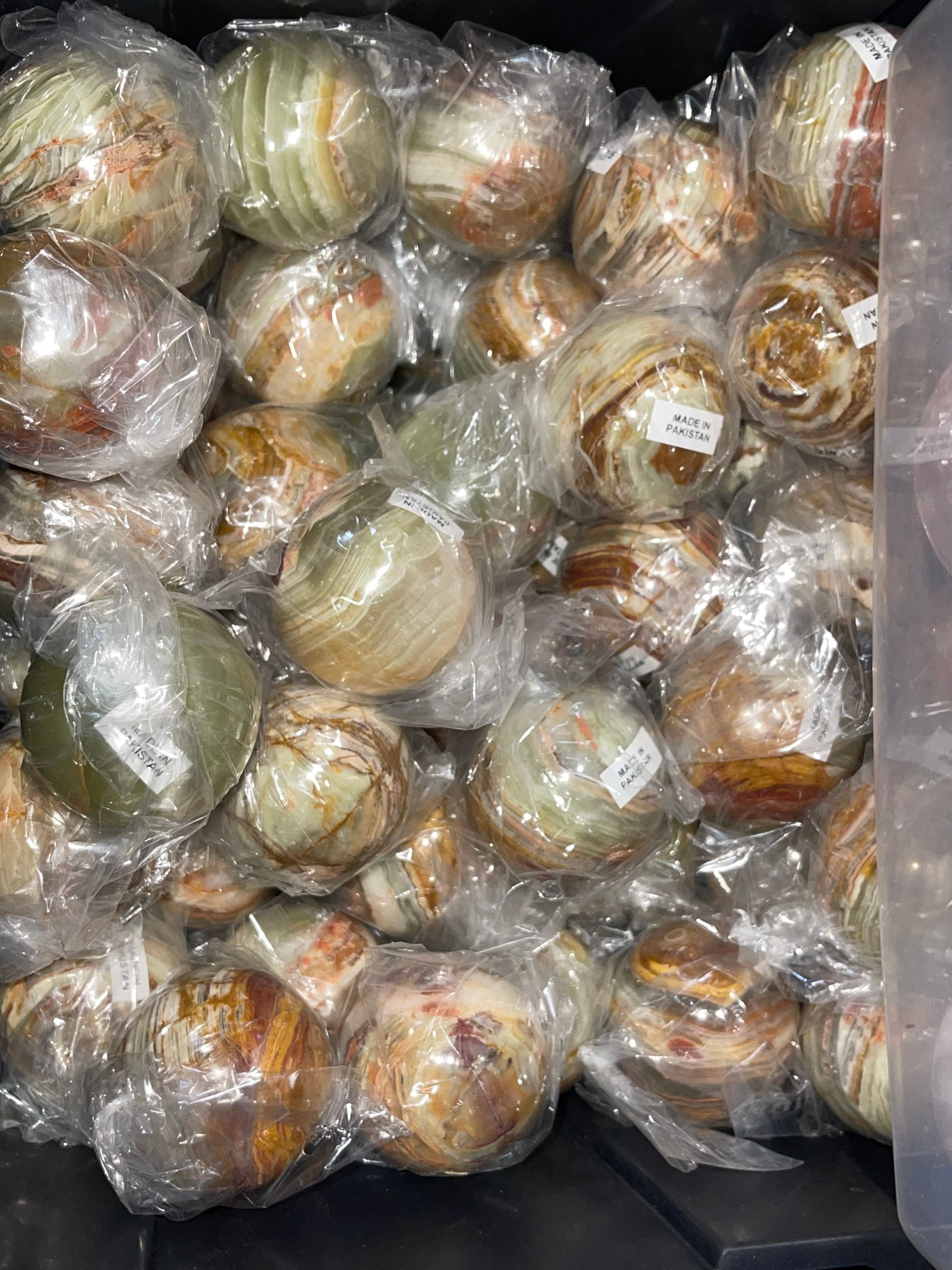 Beautiful Banded Onyx Spheres - Etsy