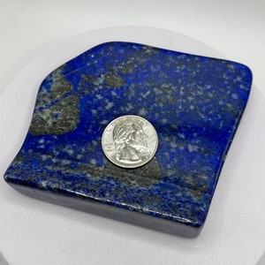 Beautiful Deep Color Lapis Lazuli With Pyrite Freeform/tower - Etsy