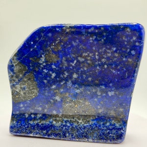 Beautiful Deep Color Lapis Lazuli With Pyrite Freeform/tower - Etsy